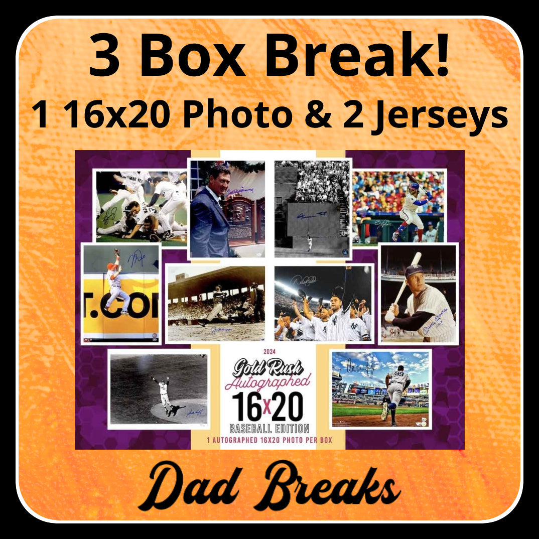 Dad Breaks Presents Live Autographed Sports Memorabilia Box Breaks ...