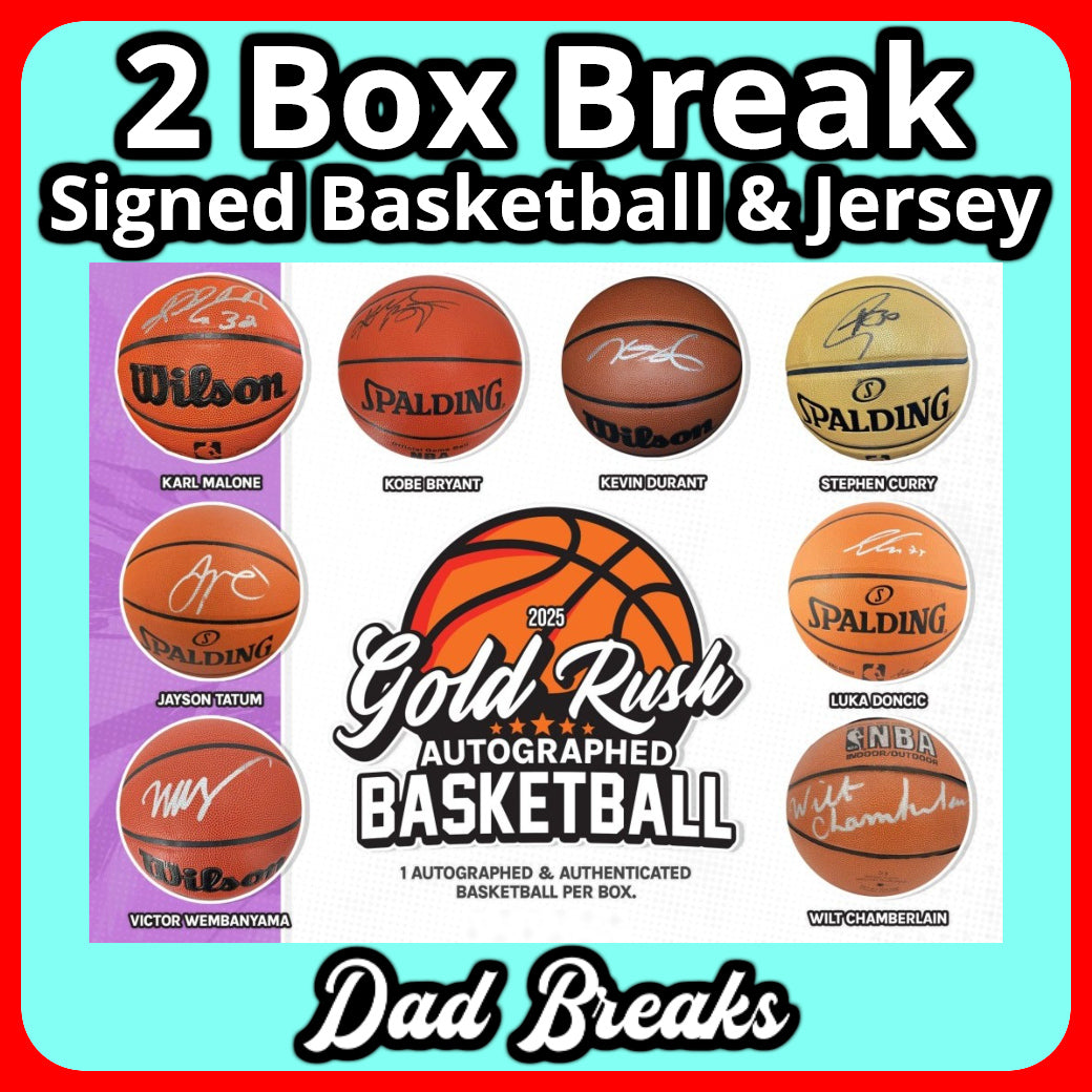 Dad Breaks Presents Live Autographed Sports Memorabilia Box Breaks ...