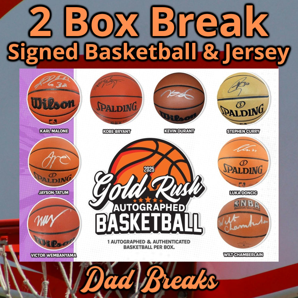 Dad Breaks Presents Live Autographed Sports Memorabilia Box Breaks ...