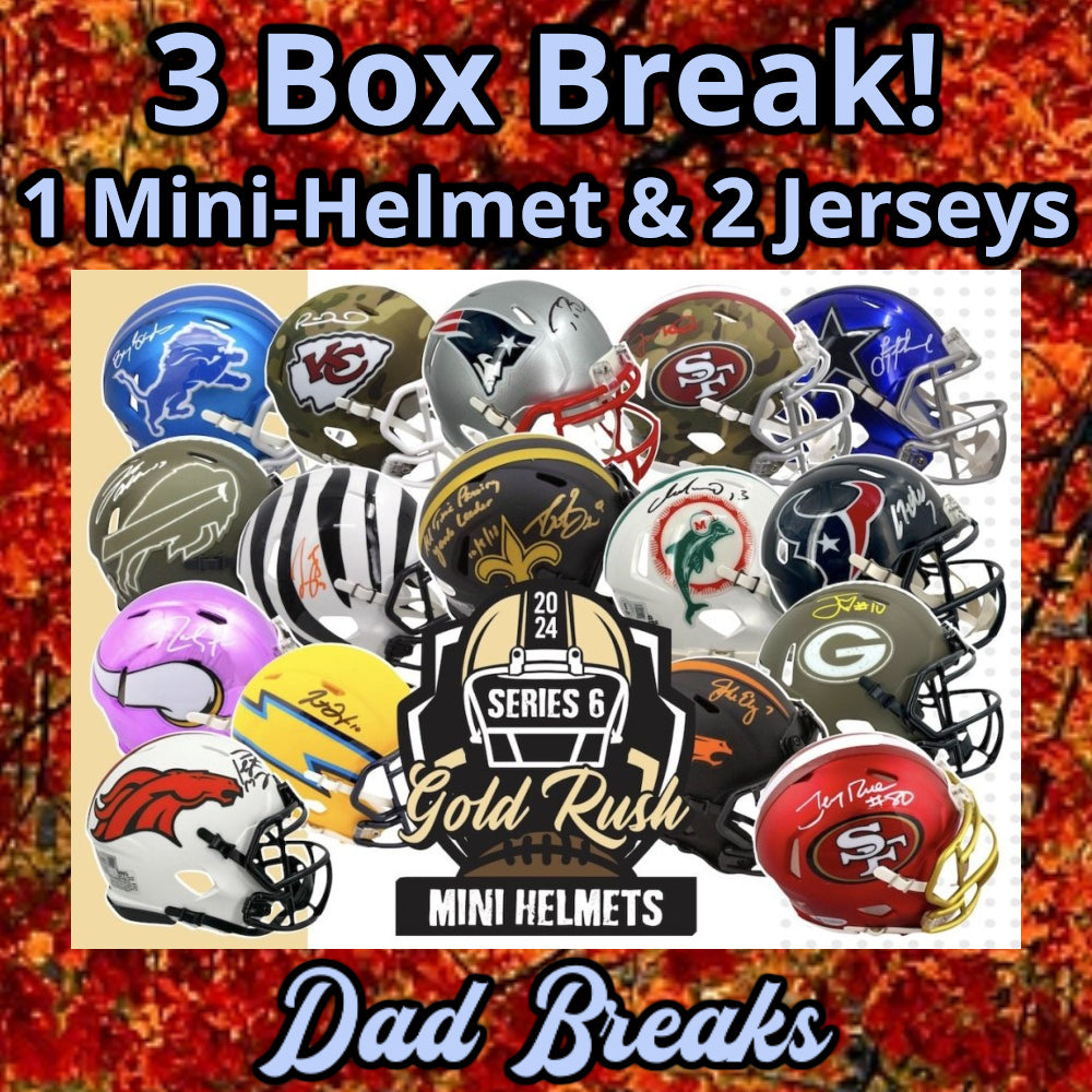 Dad Breaks Presents Live Autographed Sports Memorabilia Box Breaks ...