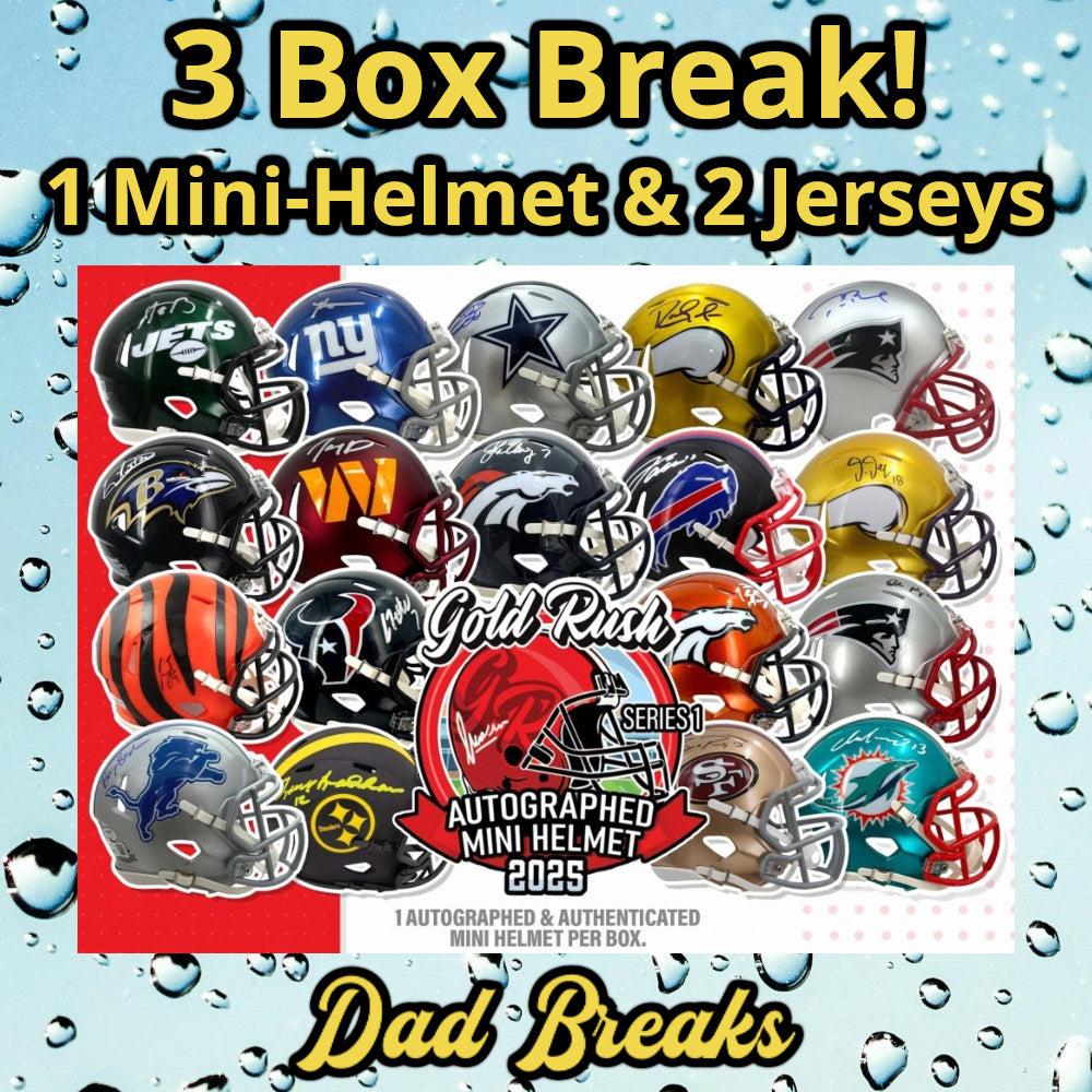 Dad Breaks Presents Live Autographed Sports Memorabilia Box Breaks ...
