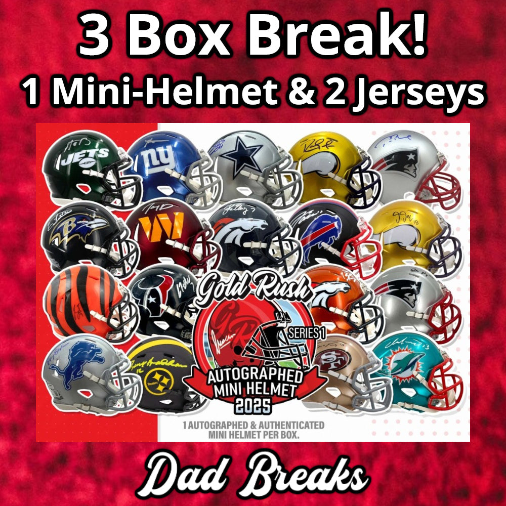 Dad Breaks Presents Live Autographed Sports Memorabilia Box Breaks ...
