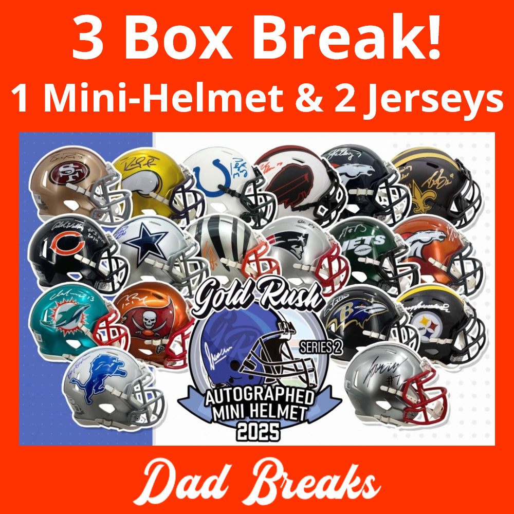 Dad Breaks Presents Live Autographed Sports Memorabilia Box Breaks ...