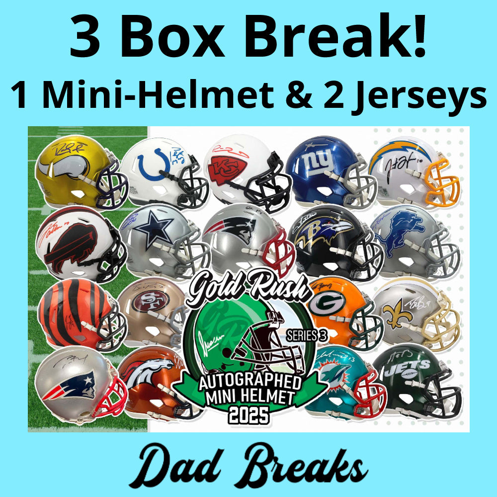 Dad Breaks Presents Live Autographed Sports Memorabilia Box Breaks ...