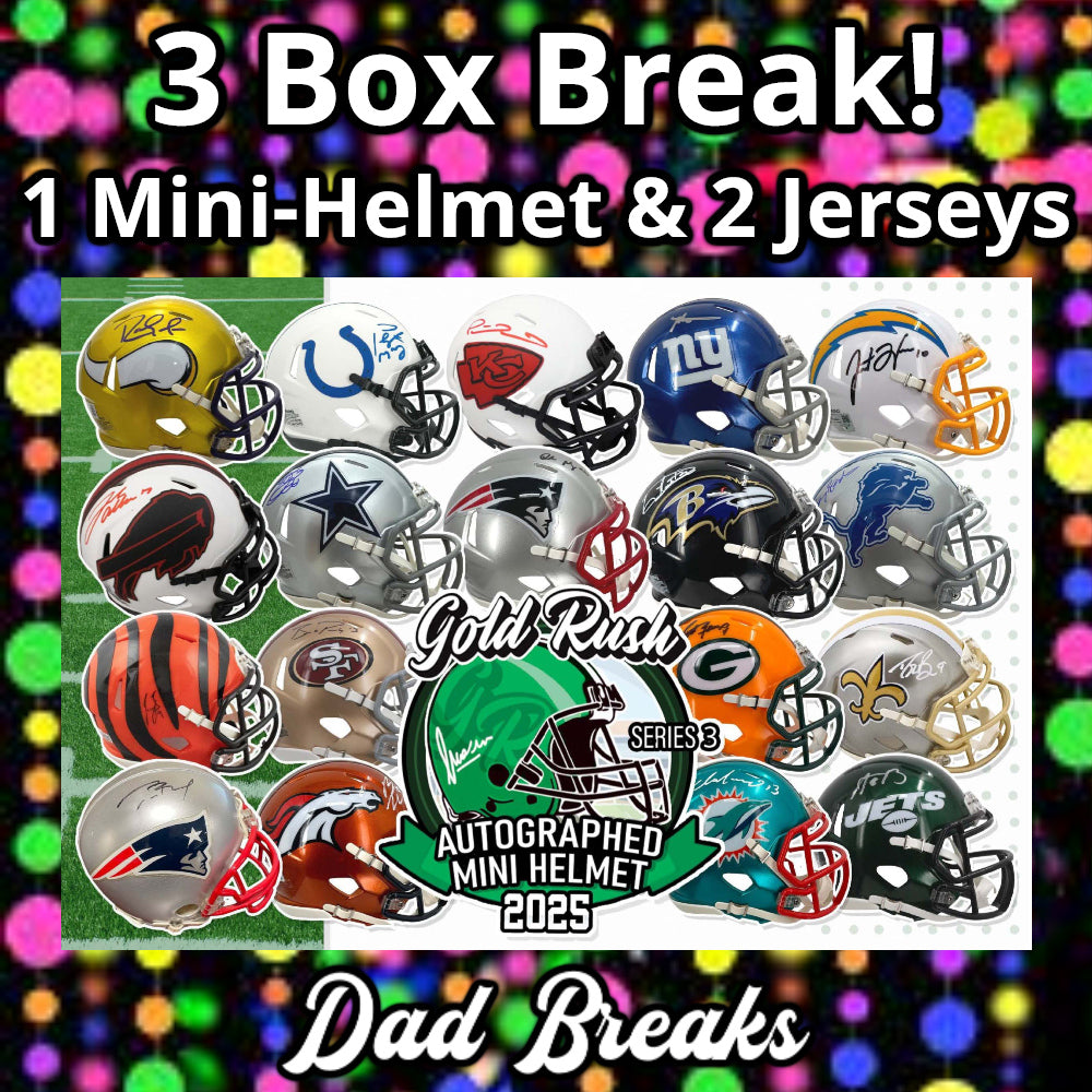Dad Breaks Presents Live Autographed Sports Memorabilia Box Breaks ...