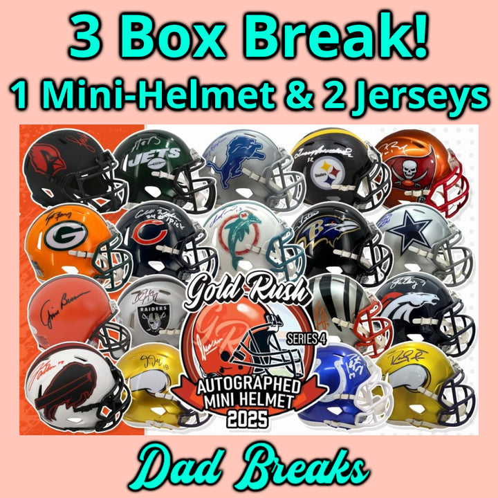 Dad Breaks Presents Live Autographed Sports Memorabilia Box Breaks ...