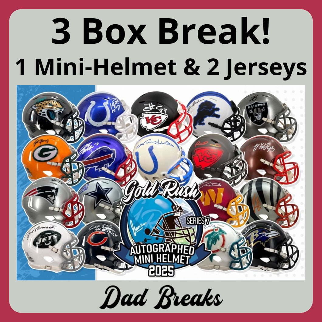 Dad Breaks Presents Live Autographed Sports Memorabilia Box Breaks ...
