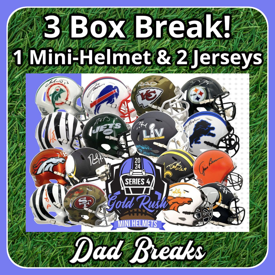 Dad Breaks Presents Live Autographed Sports Memorabilia Box Breaks ...
