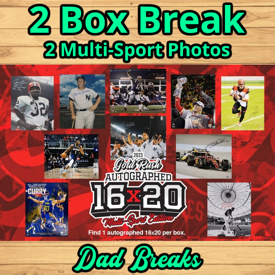 Dad Breaks Presents Live Autographed Sports Memorabilia Box Breaks ...