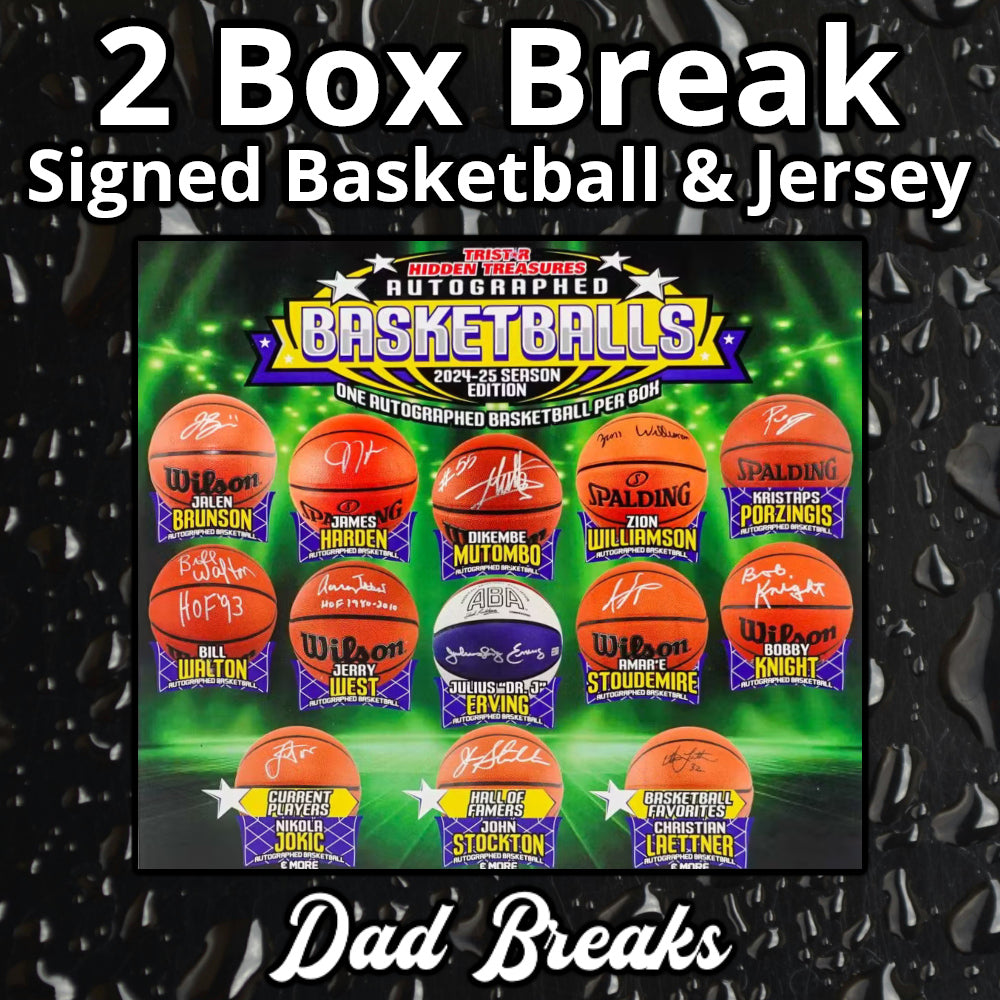 Dad Breaks Presents Live Autographed Sports Memorabilia Box Breaks ...