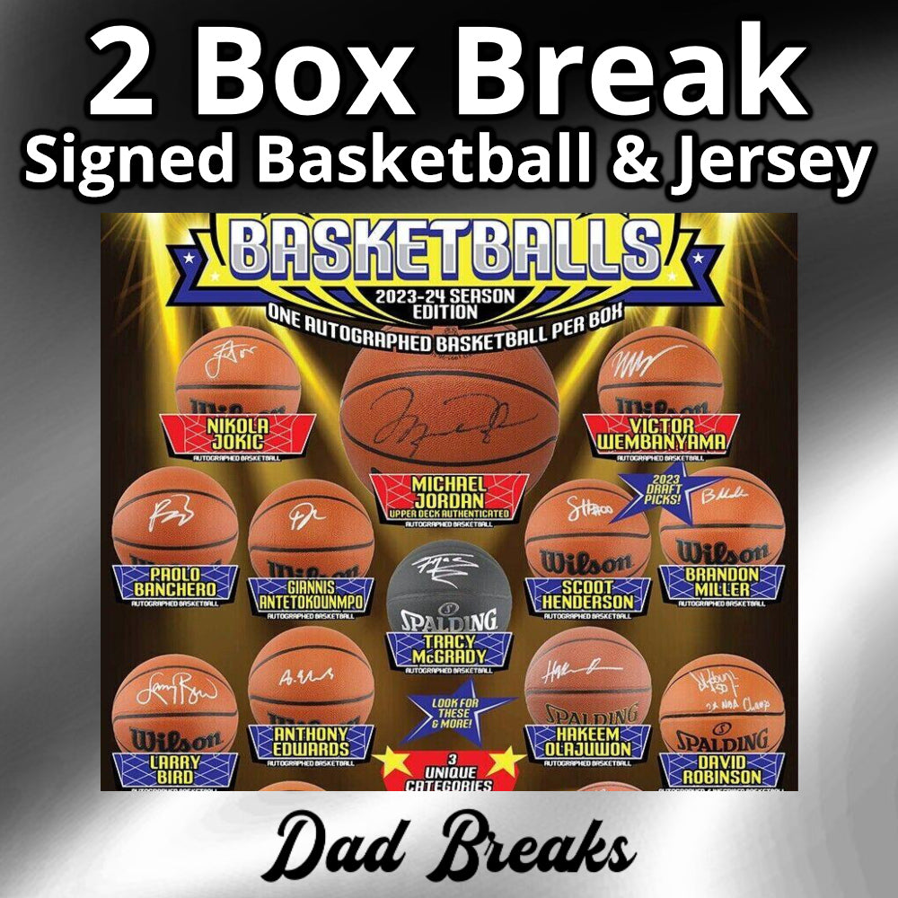 Dad Breaks Presents Live Autographed Sports Memorabilia Box Breaks ...