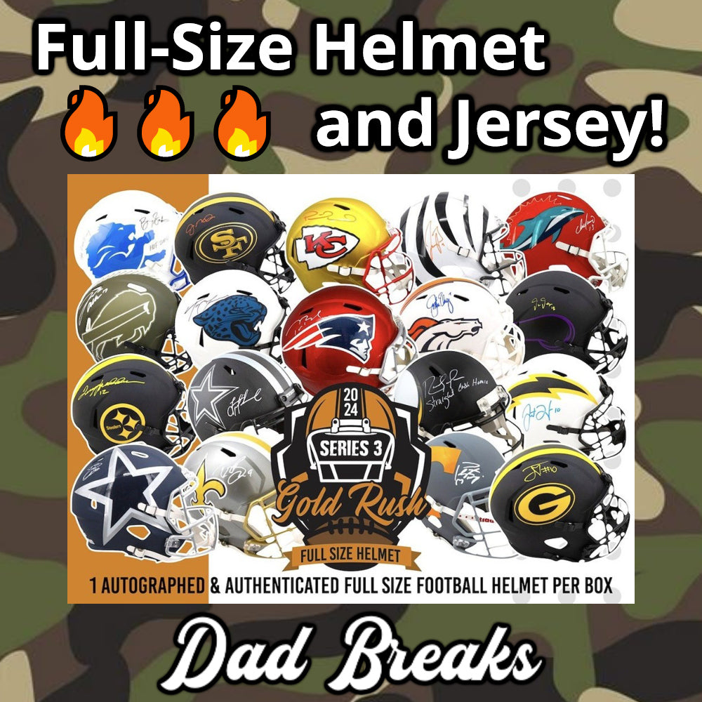 Dad Breaks Presents Live Autographed Sports Memorabilia Box Breaks ...