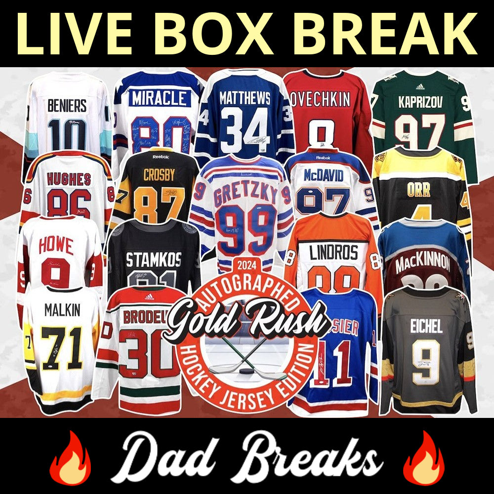 Dad Breaks Presents Live Autographed Sports Memorabilia Box Breaks ...